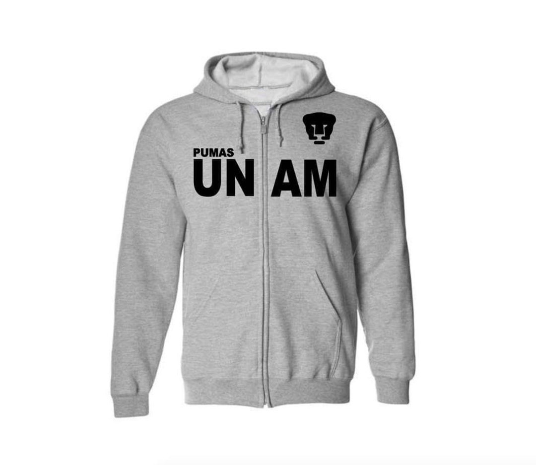 New Pumas Unam Adult Full Zipper up Hoodie - Etsy