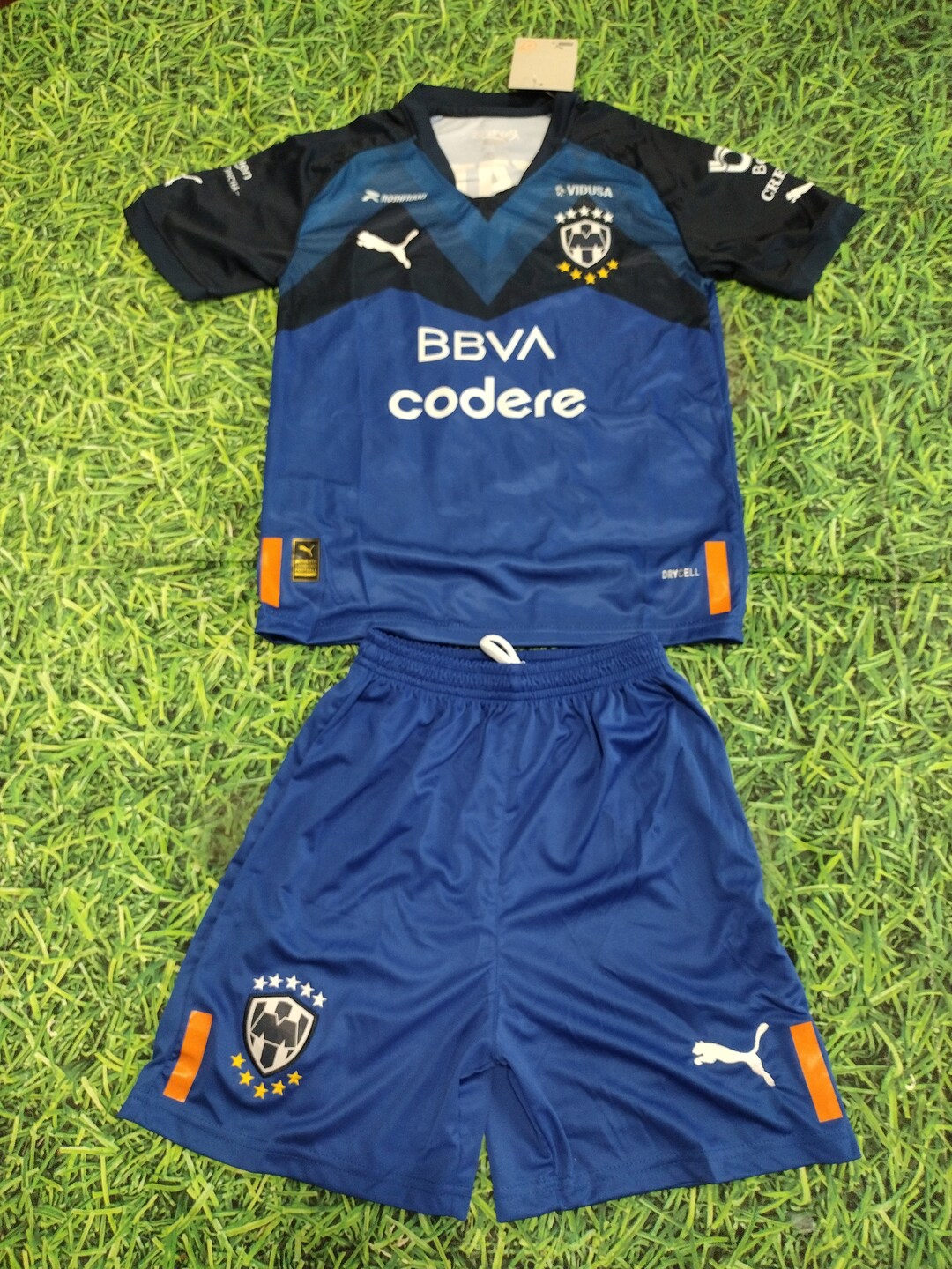 New Rayados Monterrey Kids Uniforms Costum - Etsy