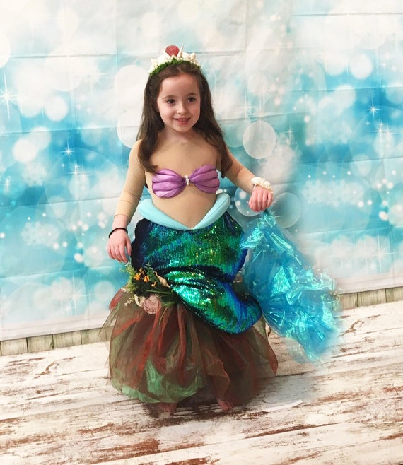 The Little Mermaid Disney Costume Etsy