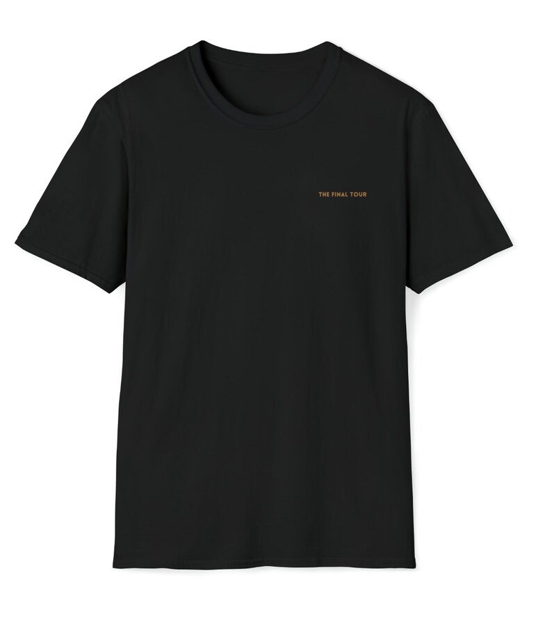 Concert Stylethe Final Tour Wedding Shirt Guest Favors T-shirt Toss ...
