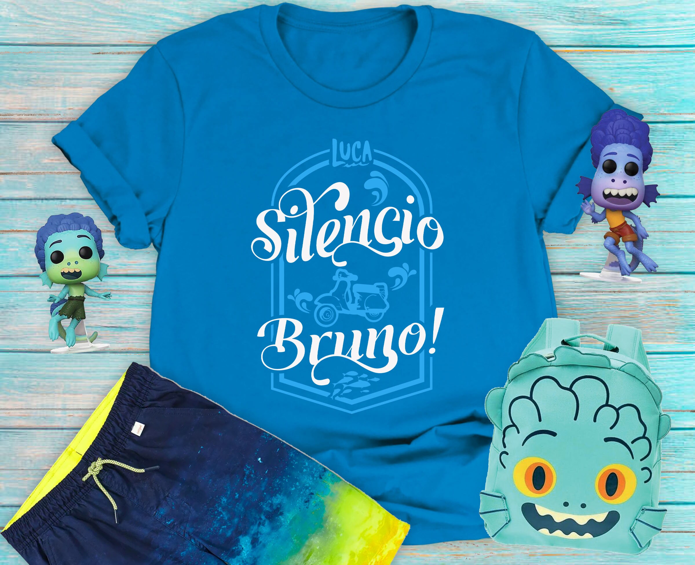 Disney Luca Shirt, Pixar Luca Shirt, Luca Shirt, Silencio Bruno Shirt ...
