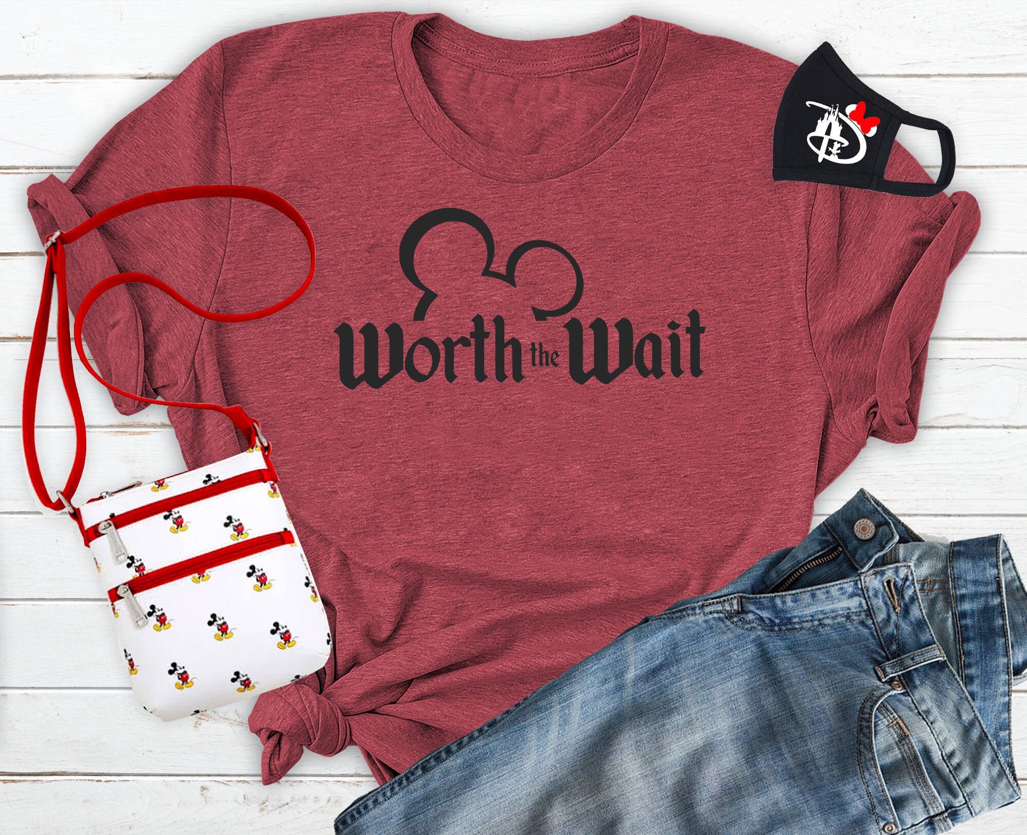Disneyland Worth the Wait Shirt Disney World With the Wait - Etsy