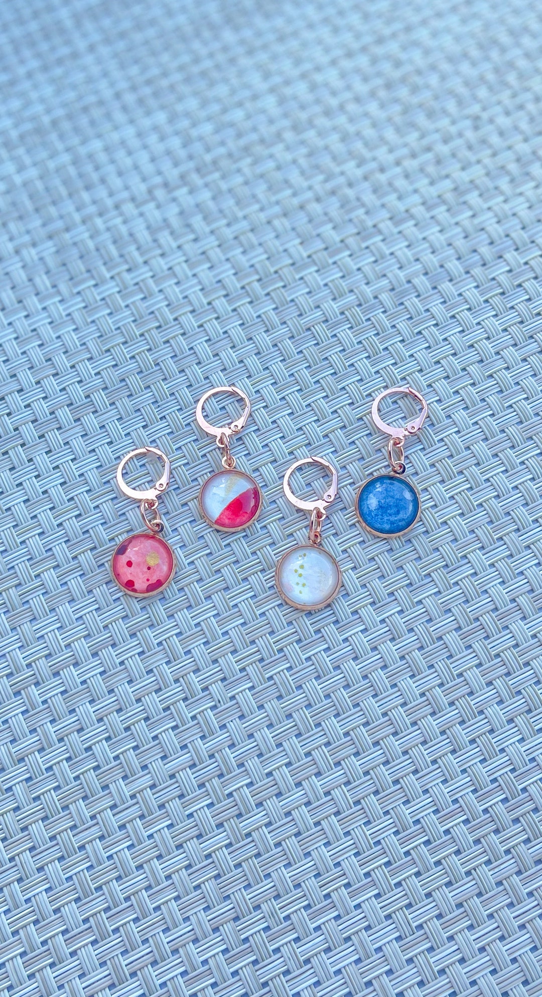 Stitch Markers - Moulin Rouge! Stitch Markers | Progress Keepers - Etsy