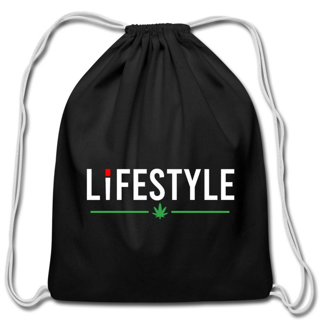 Lifestyle Cotton Drawstring Bag - Etsy