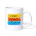 Live Love Laugh Coffee Mug - Etsy