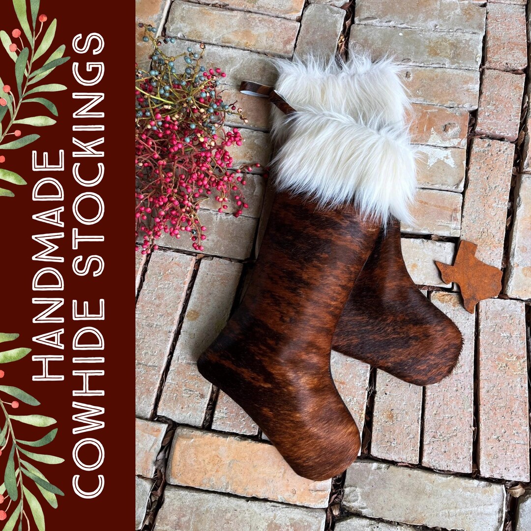 MADE IN TEXAS- Cowboy Stockings - Etsy