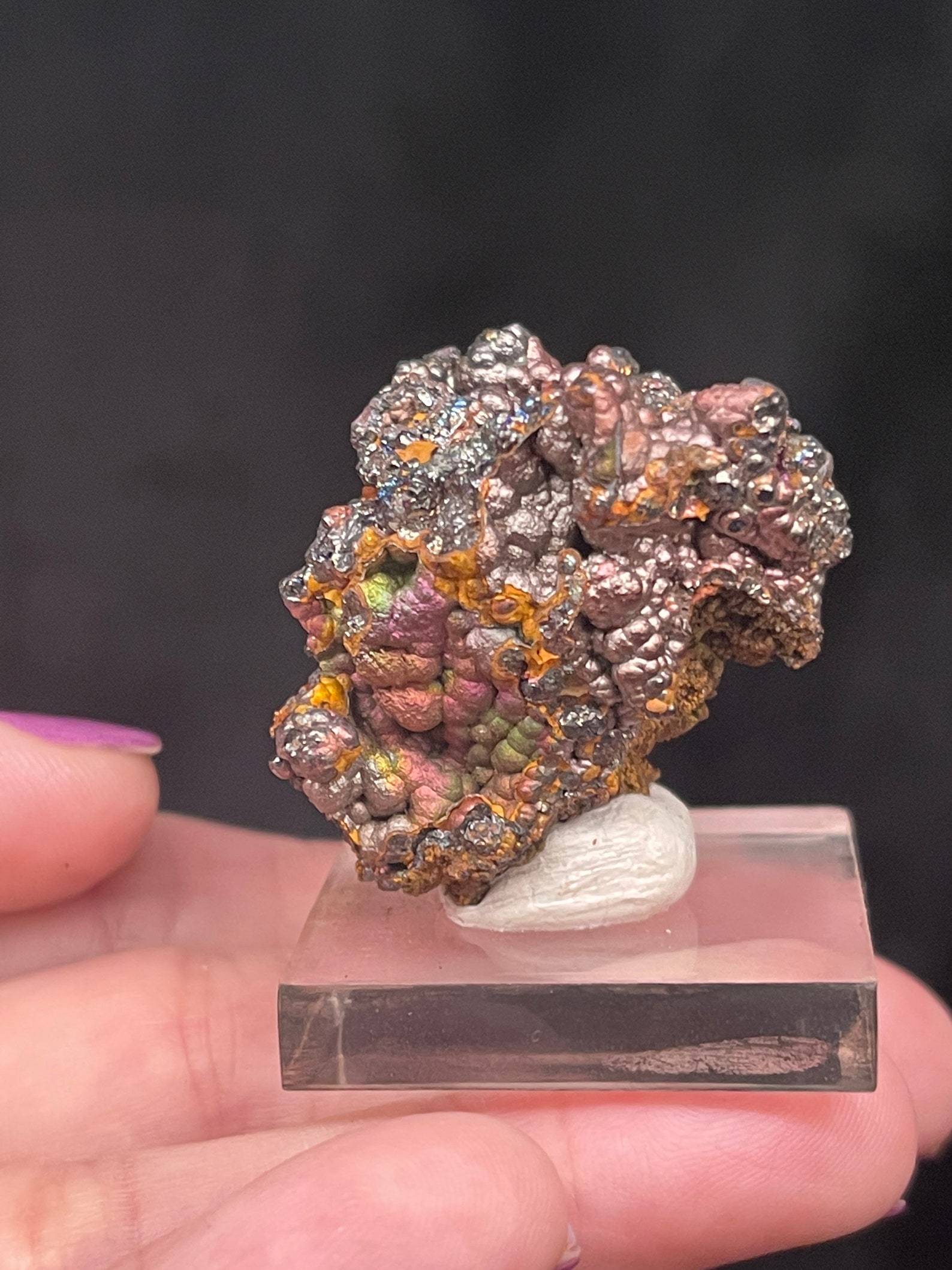 Iridescent Hematite and Goethite Turgite Graves Mt. Georgia 29g - Etsy