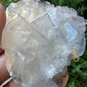 Fluorite Emilio Mine Spain Icy Blue Mineral Excellent Luster | 124grams ...