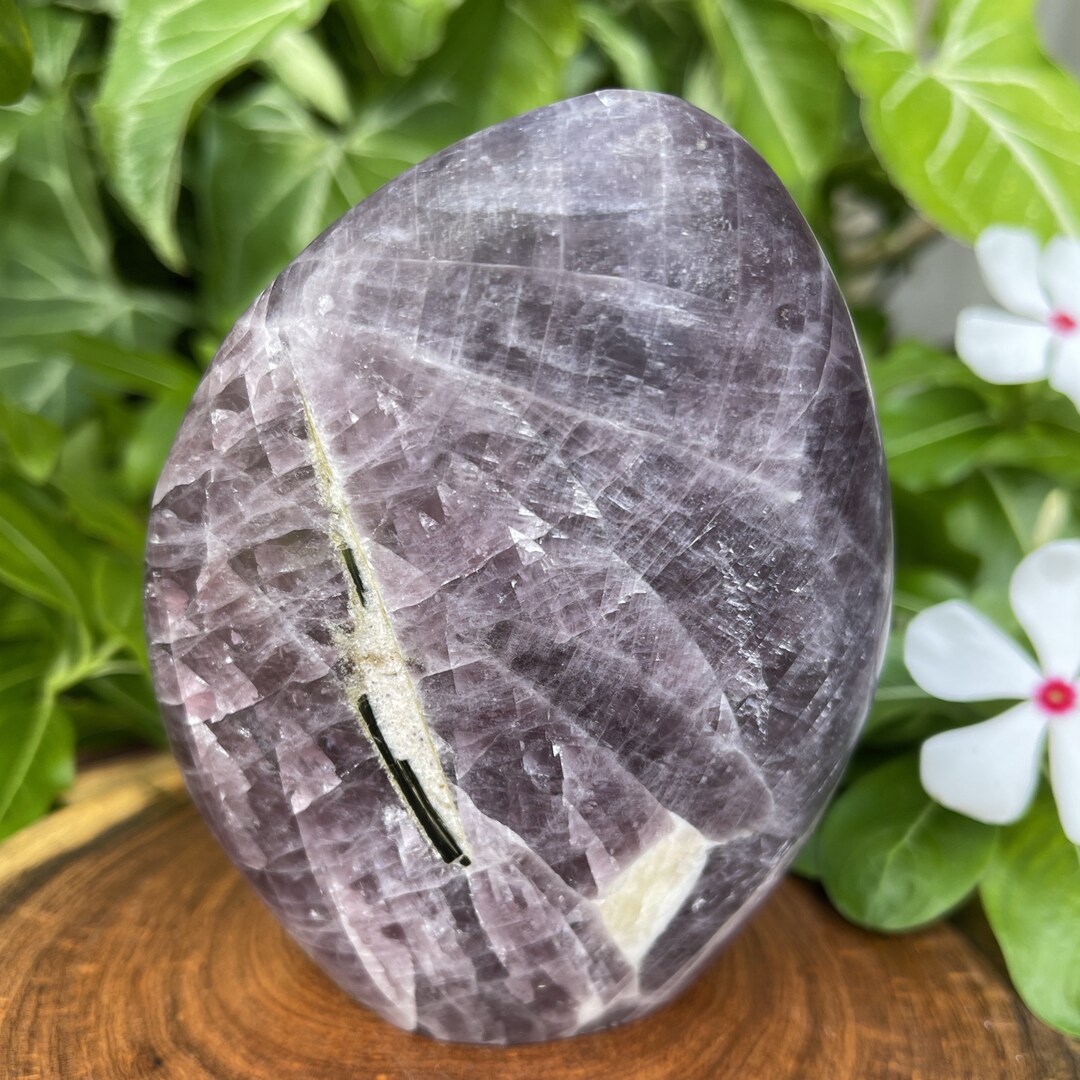 Purple Anhydrite Crystal Rare Purple / Violet Color 577grams - Etsy