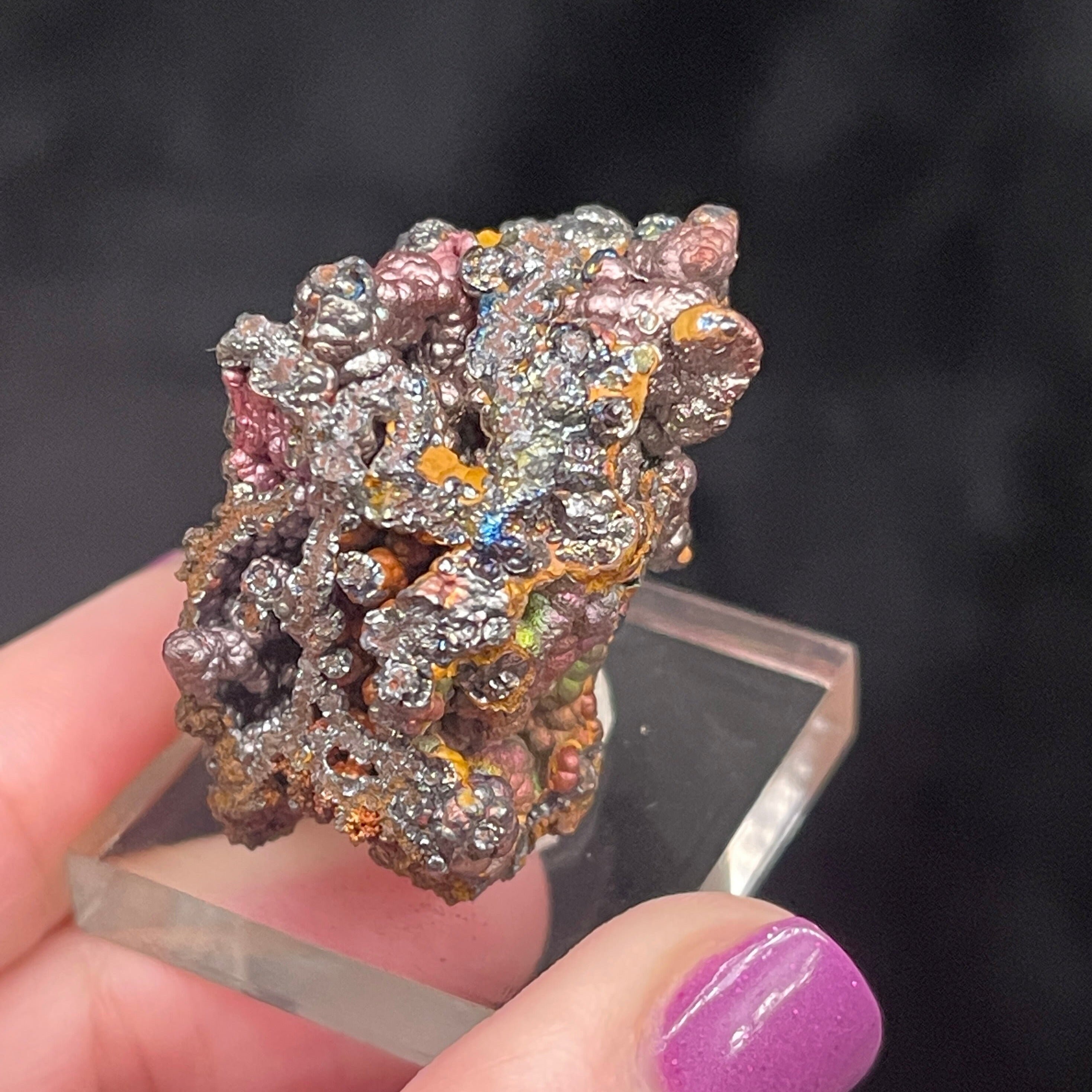 Iridescent Hematite and Goethite Turgite Graves Mt. Georgia 29g - Etsy