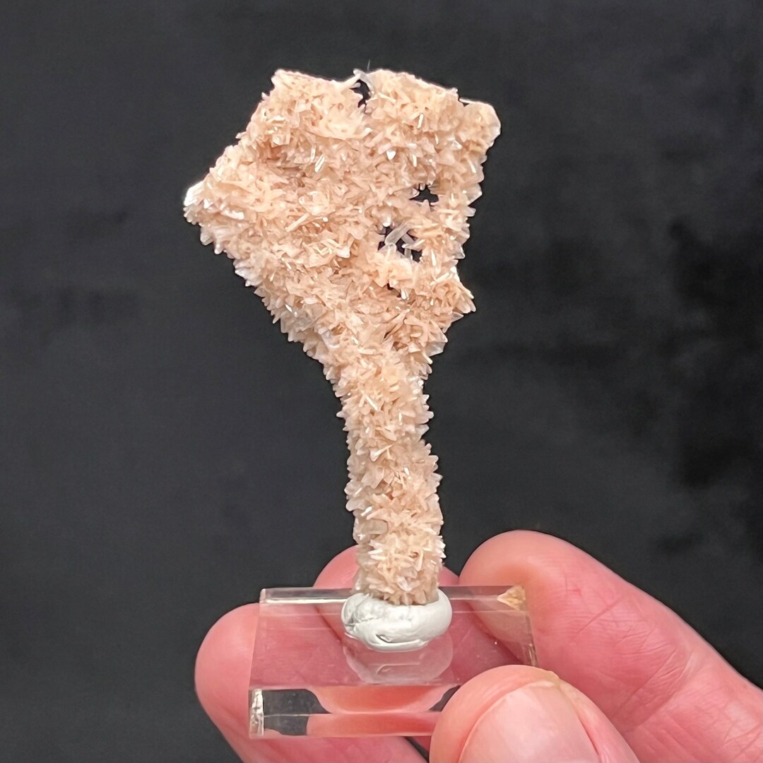 Rare Heulandite Stilbite Sparkly Pearly Lustrous Stalactite India 9g - Etsy