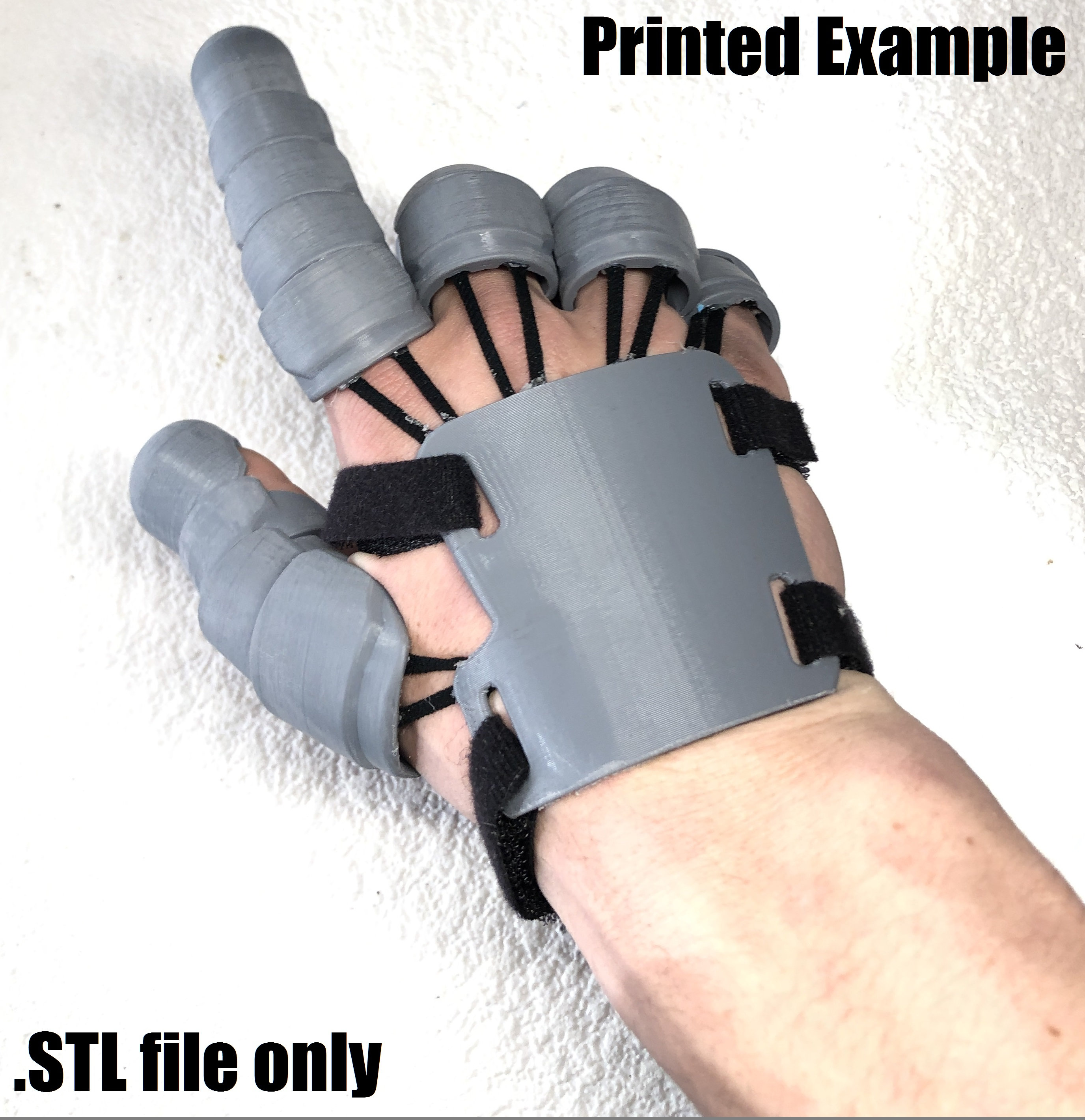 Universal Cosplay Hand Armor Gauntlet 3d Model STL - Etsy