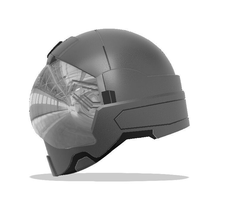 Sci-fi 3 Helmet (3D MODEL - STL) - Etsy