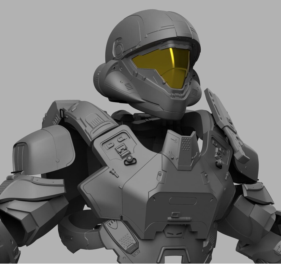 Sci-fi Helljump Armor Costume STL (3D Model) - Etsy