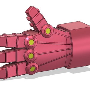 Giant Mechanical Hands for Cosplay (3D Model) - Etsy
