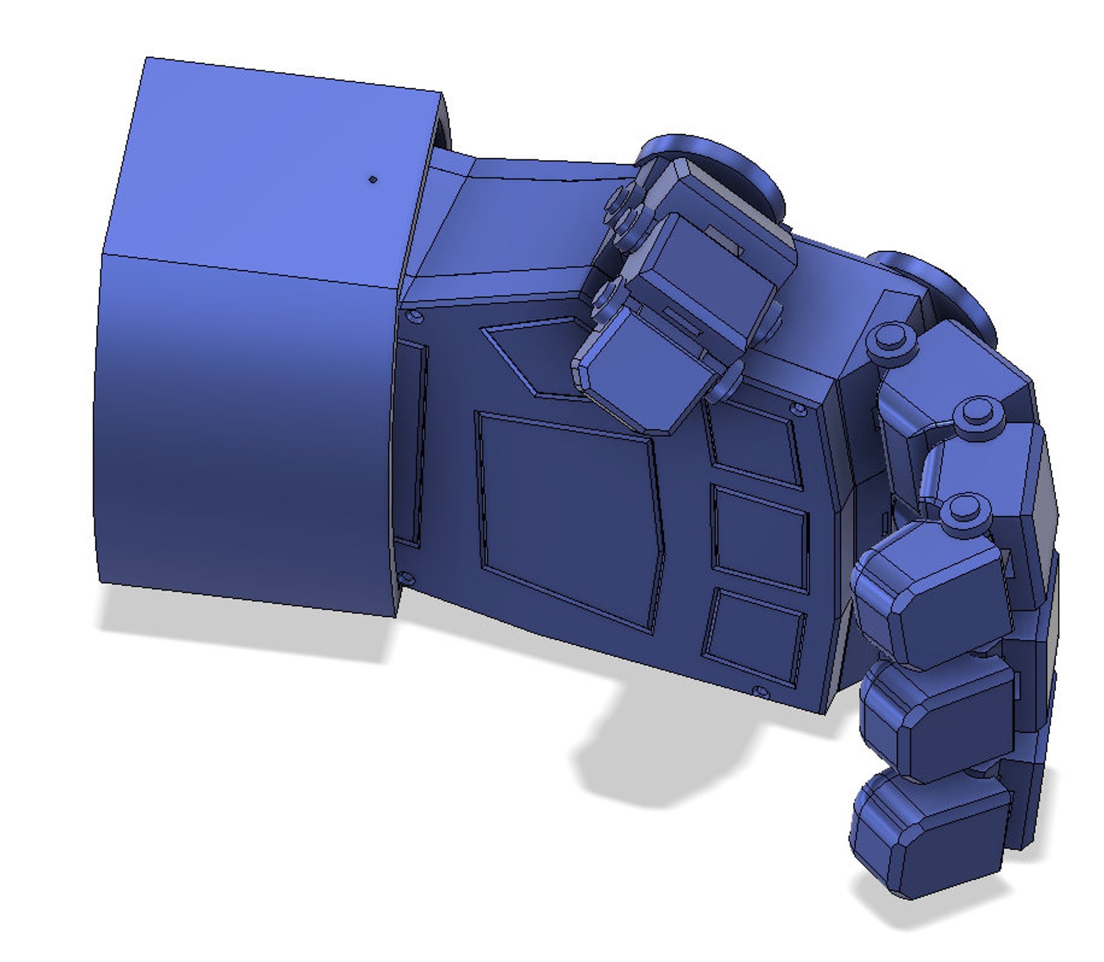 Giant Mechanical Hands for Cosplay (3D Model) - Etsy