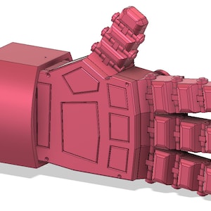 Giant Mechanical Hands for Cosplay (3D Model) - Etsy