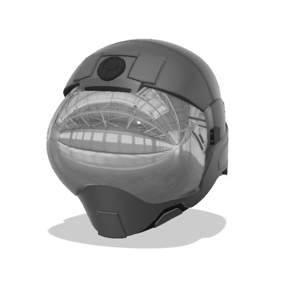Sci-fi 3 Helmet (3D MODEL - STL) - Etsy