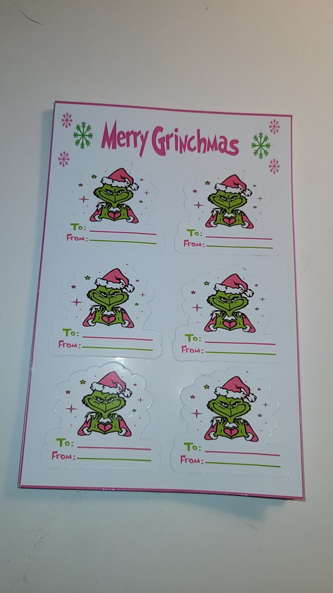 Grinch Gift Tags Grinchmas Gift Tags Christmas Gift Tags Grinch ...
