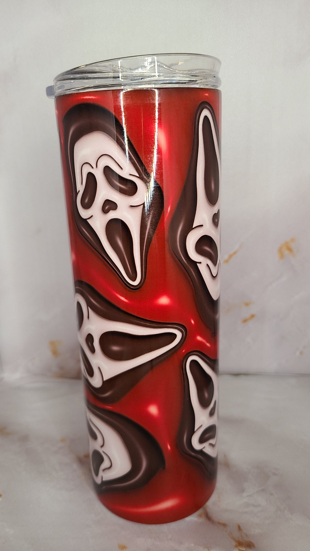 Ghostface Bubble Tumbler Horror Tumblers Gift for Horror Fan Horror Cup ...