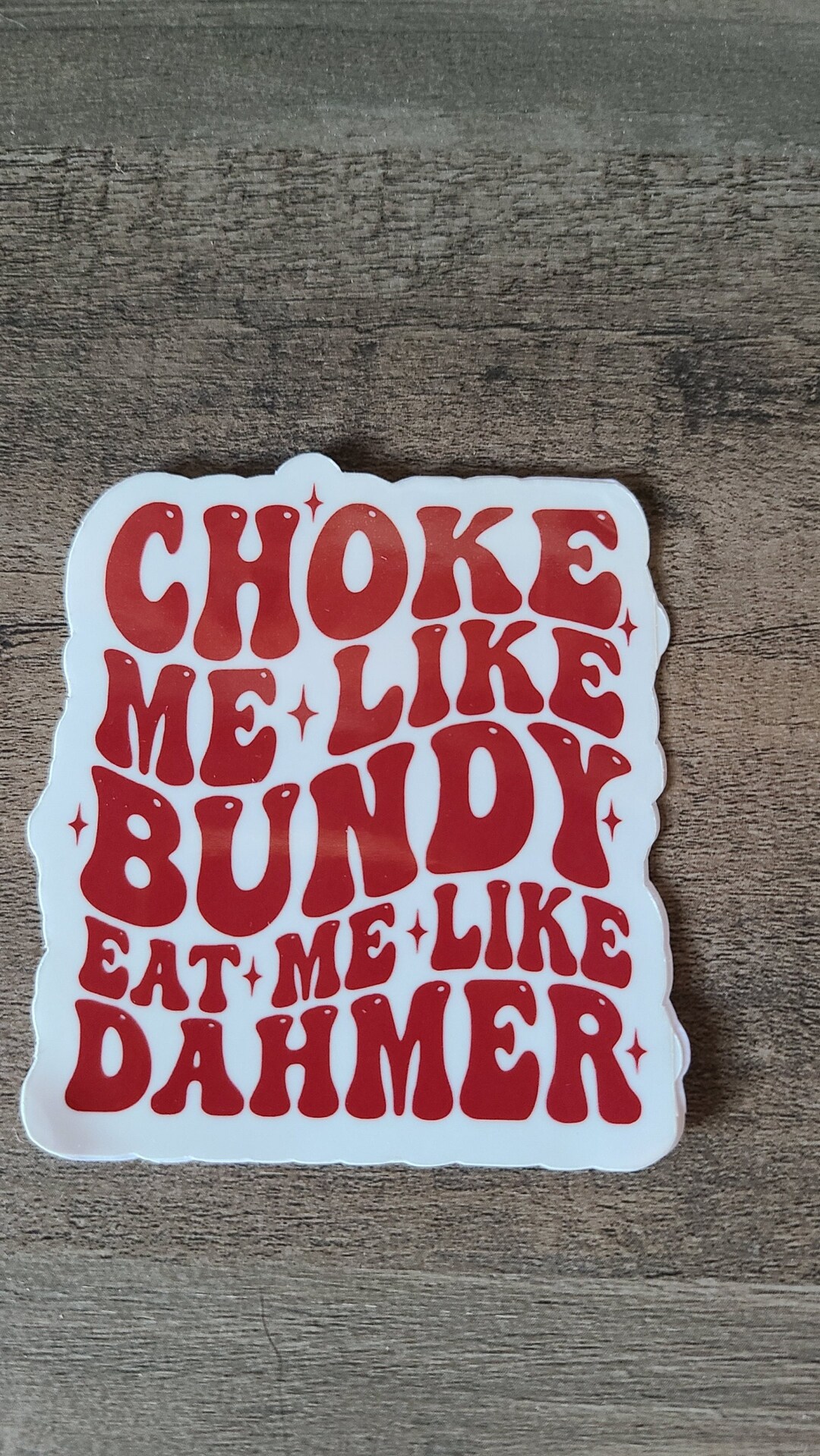 Bundy Dahmer True Crime Sticker- True Crime- Serial Killer- Sticker ...