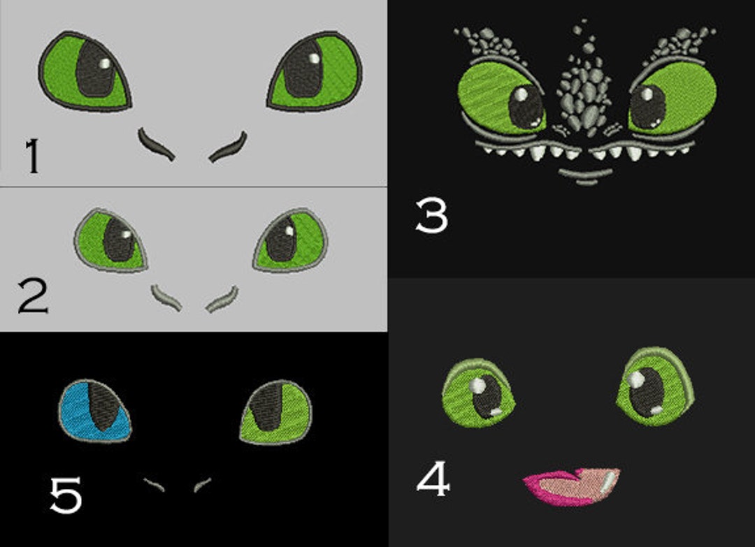 Toothless Dragon Eyes