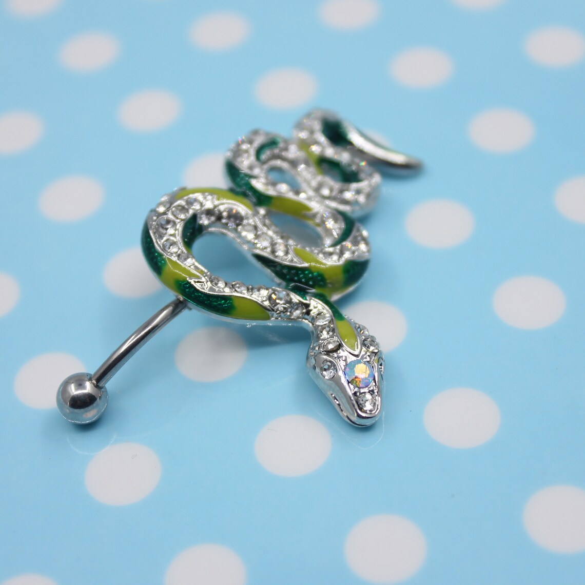 Snake Animal Belly Button Ring Belly Ring Navel Piercing - Etsy