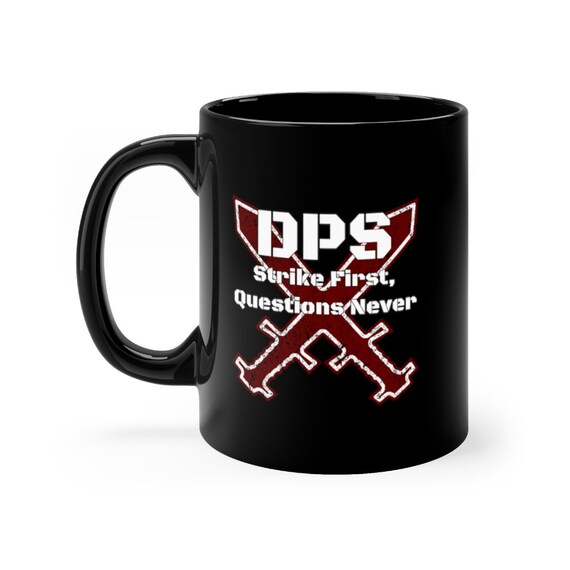 MMO DPS Mug Video Game Gamer FFXIV Wow Horde Alliance - Etsy India