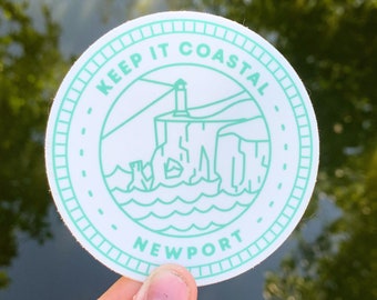 Newport Sticker | Etsy