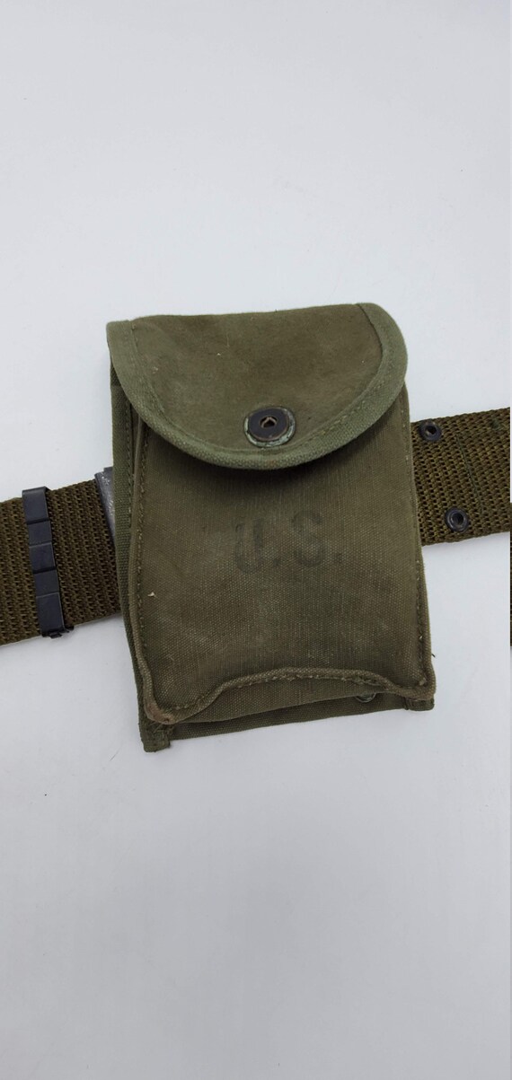 1970s Heavy Duty Canvas and Nylon Utility Belt / New … - Gem