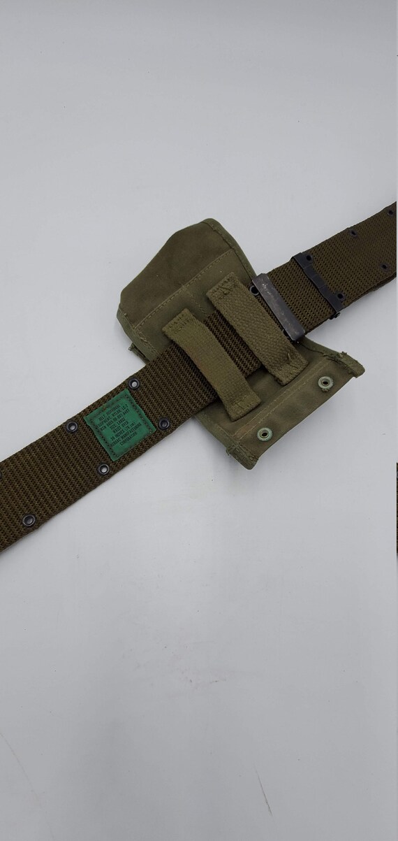 1970s Heavy Duty Canvas and Nylon Utility Belt / New … - Gem