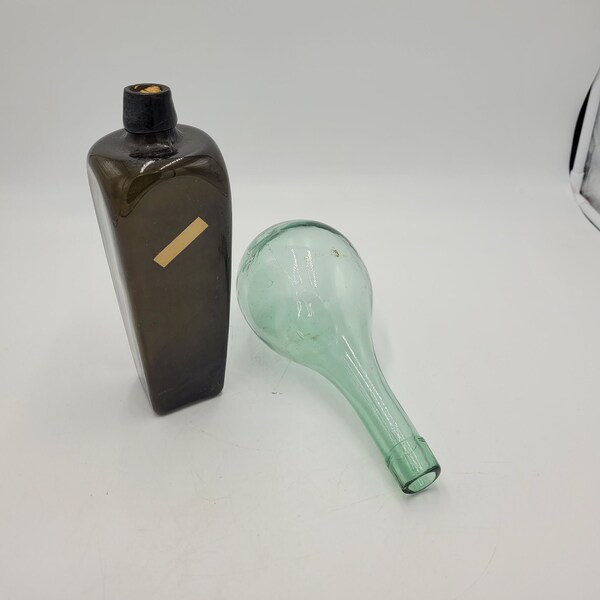 Antique Round Bottom Bottles - Etsy