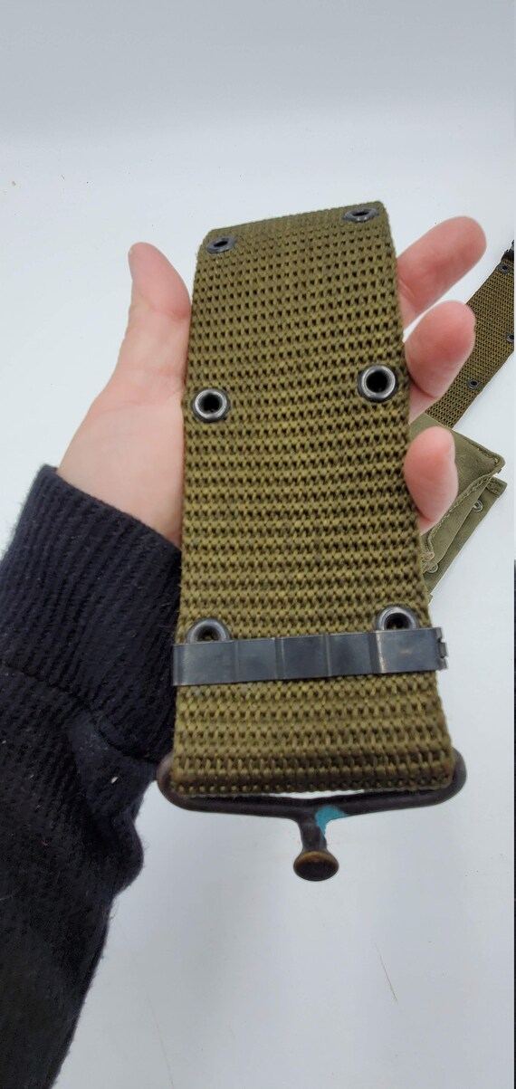 1970s Heavy Duty Canvas and Nylon Utility Belt / New … - Gem