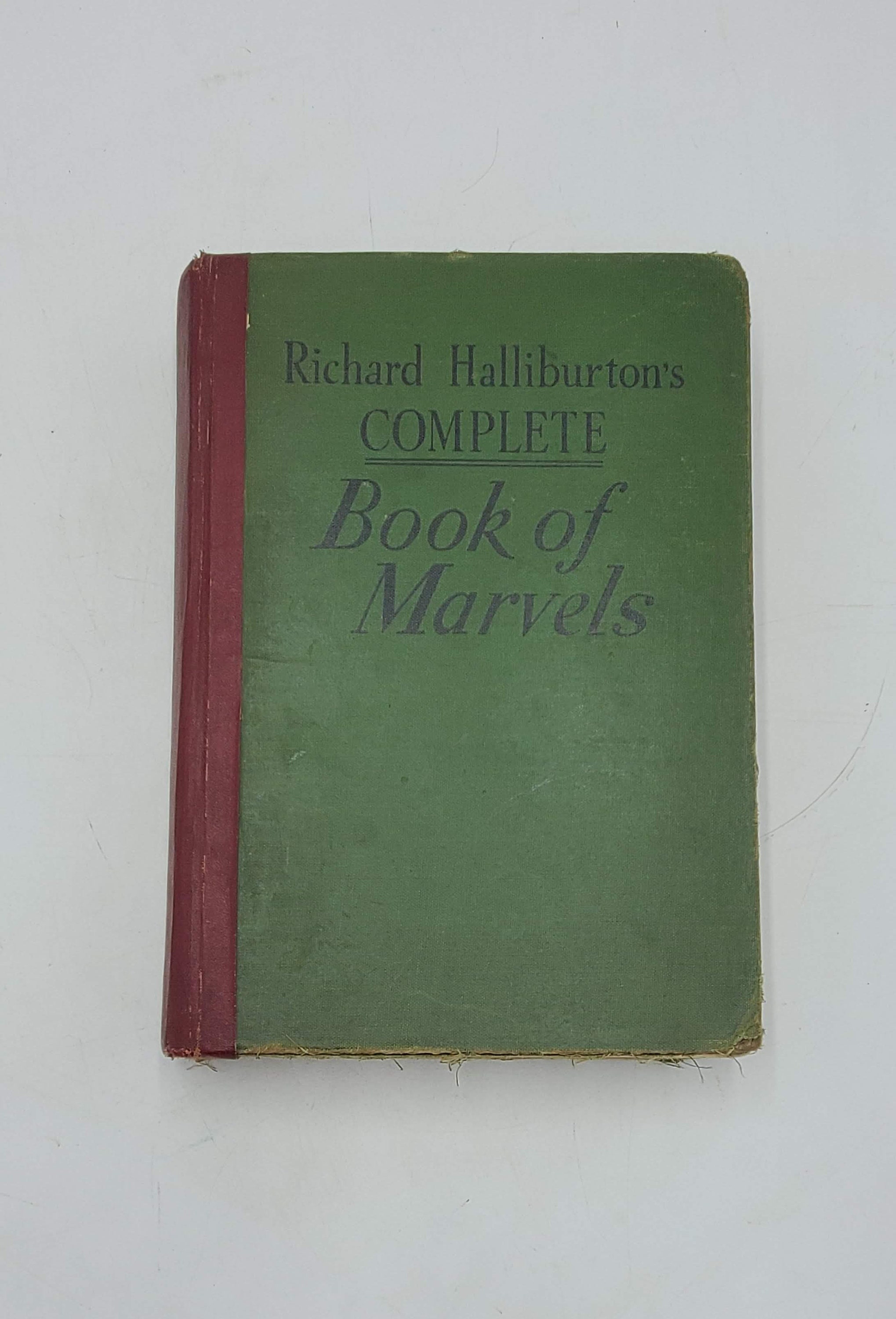 Richard Halliburton's Complete Book of Marvels / 1941 | Etsy