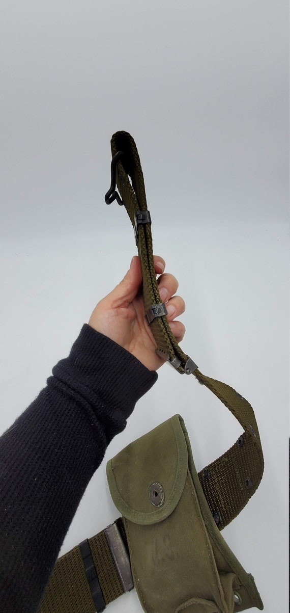 1970s Heavy Duty Canvas and Nylon Utility Belt / New … - Gem