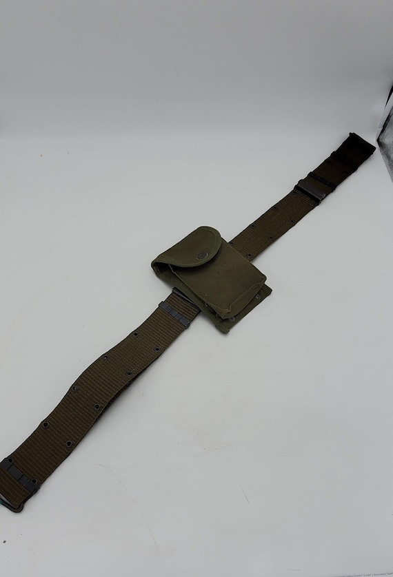 1970s Heavy Duty Canvas and Nylon Utility Belt / New … - Gem