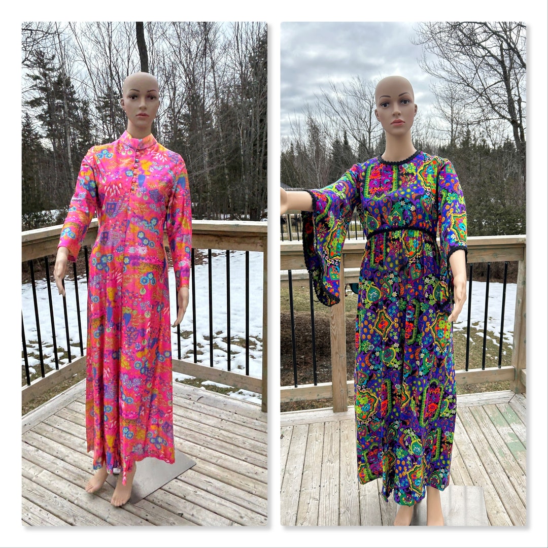 1960s Flower Power Dresses - Etsy