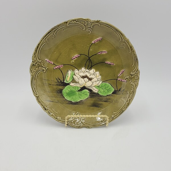 Water Lily Plate - Etsy