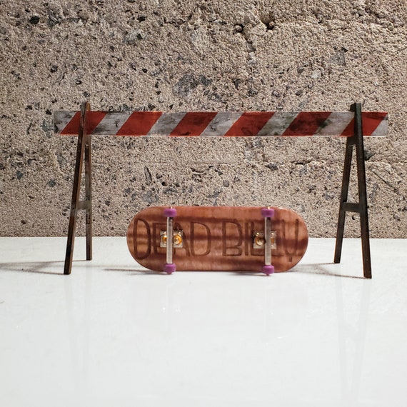 Construction Barrier for Fingerboard Made Out of Premium | Etsy