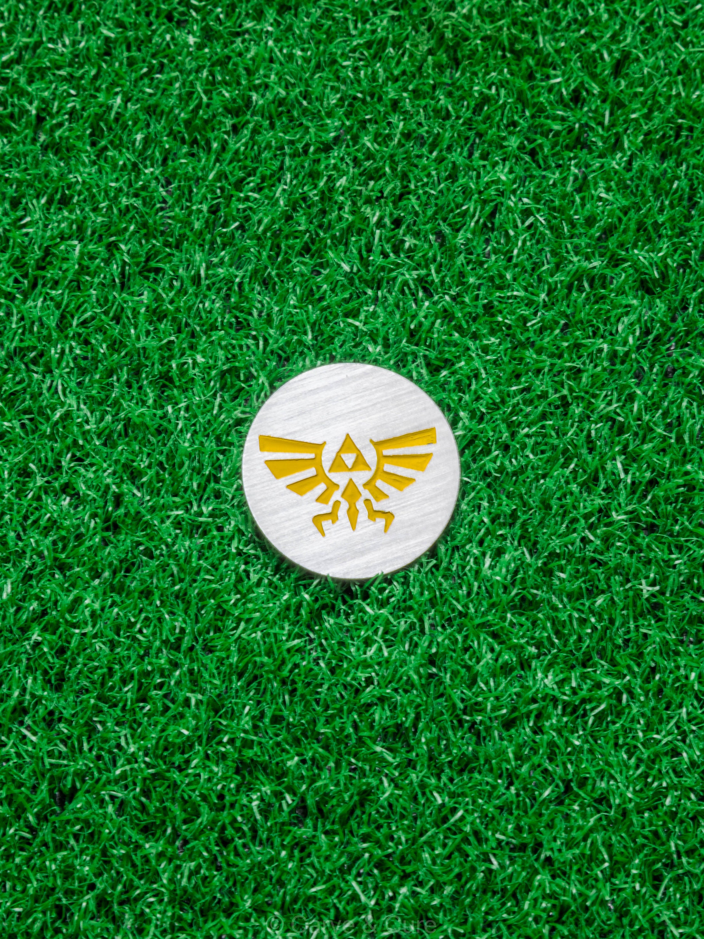Zelda Hyrule Golf Ball Marker - Etsy
