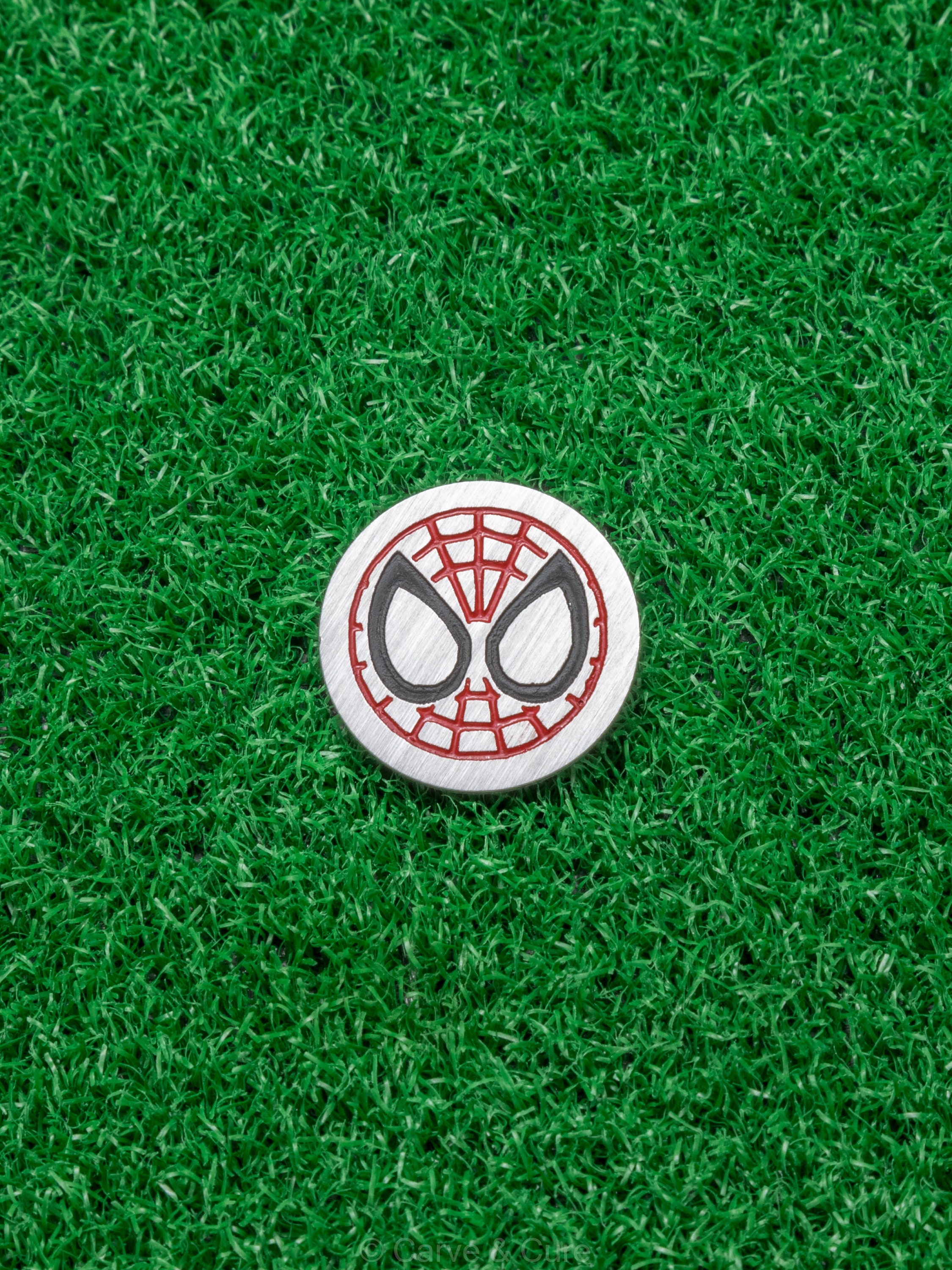 Spider-man Golf Ball Marker - Etsy