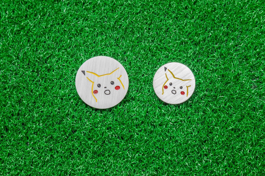 Pikachu Golf Ball Marker - Etsy