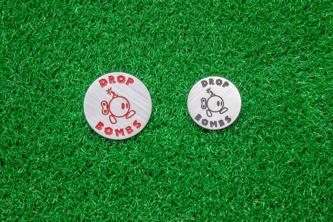 Drop Bombs Golf Ball Marker - Etsy