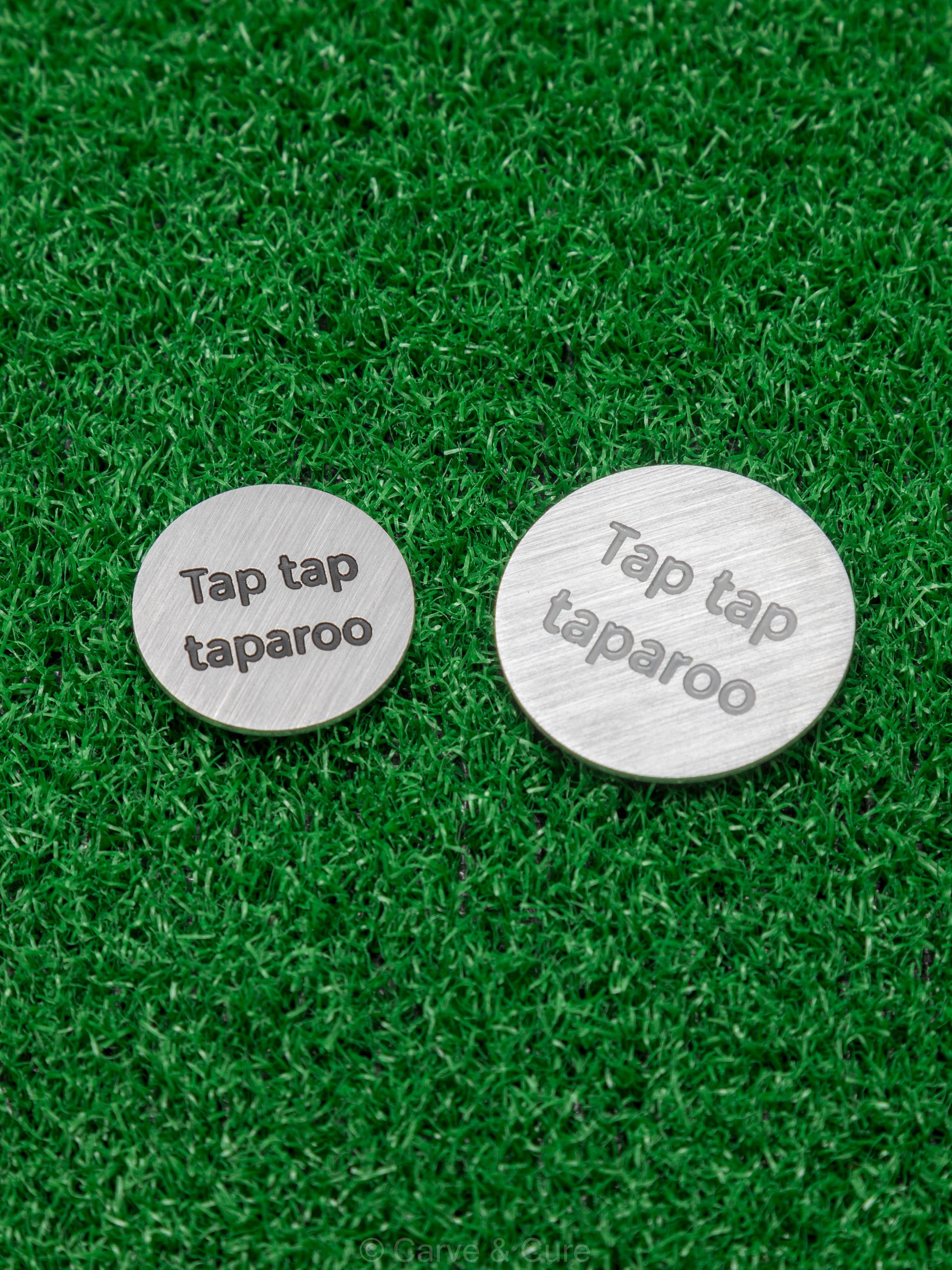 Tap Tap Taparoo Golf Ball Marker - Etsy