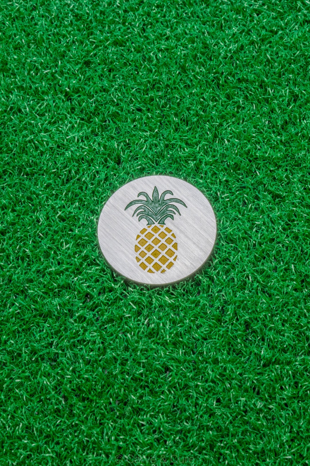 Pineapple Golf Ball Marker - Etsy