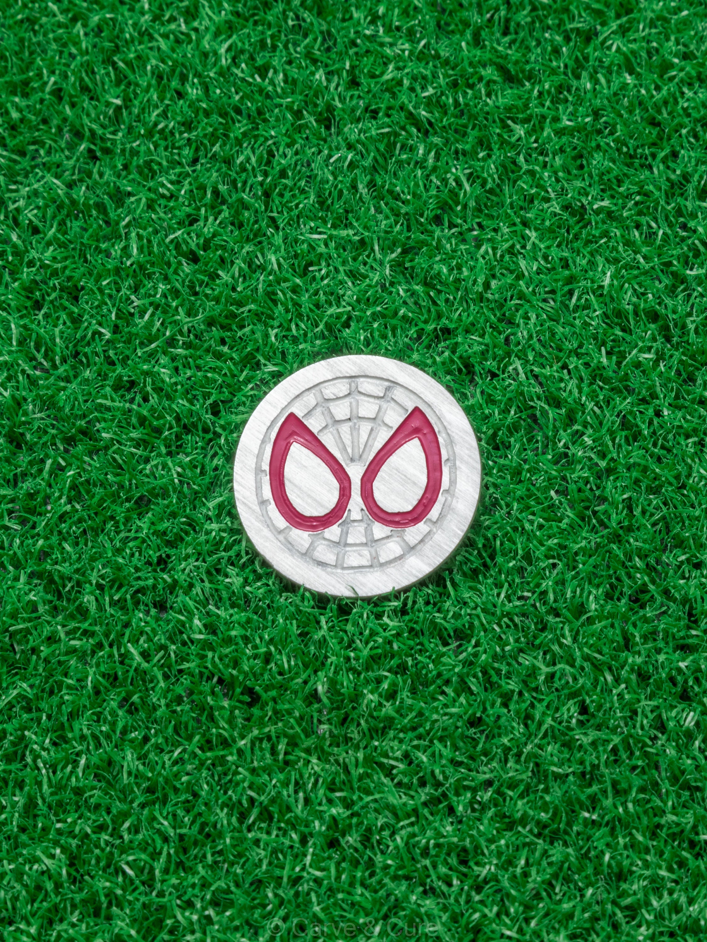 Spider-man Golf Ball Marker - Etsy
