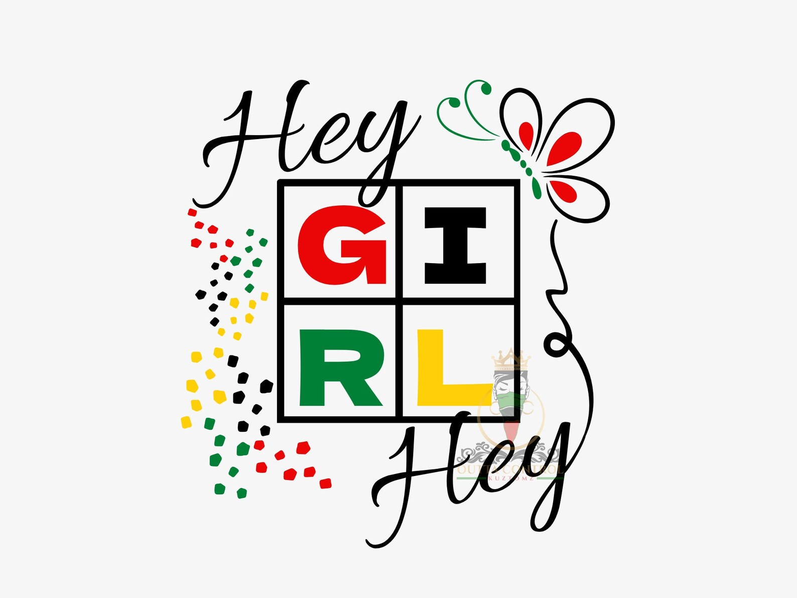 Hey Girl Hey PNG | Hey Friend SVG | Black People Images | Images for ...