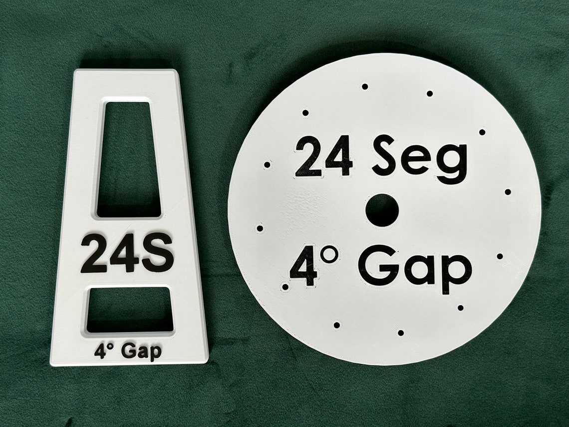 8" Open Segmented Bowl Wedgie/plate Pair - for Open Segmented Bowl ...
