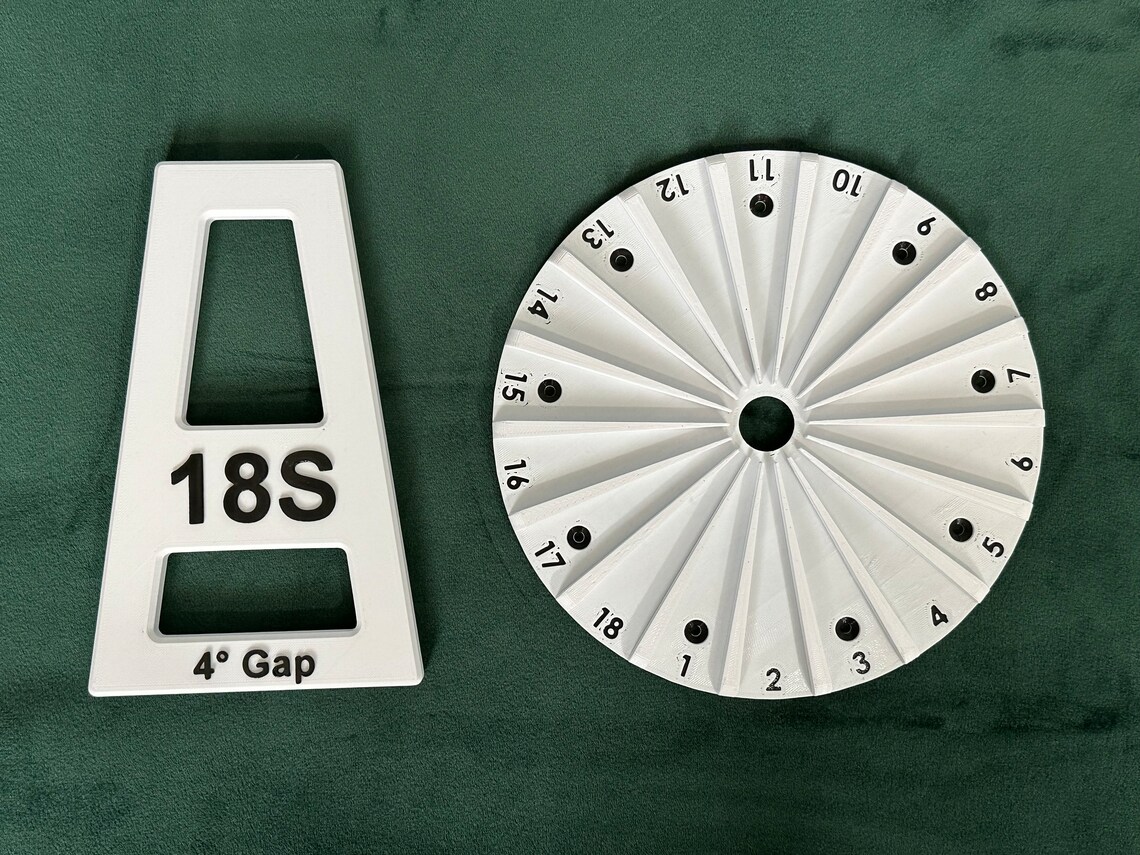 8" Open Segmented Bowl Wedgie/plate Pair - for Open Segmented Bowl ...