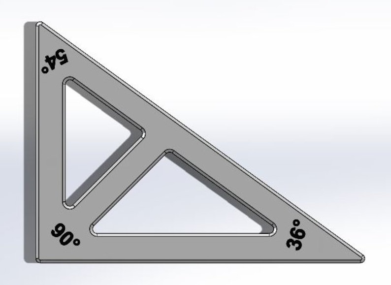 5 Pointed Star Jig Template for Woodworking - Etsy